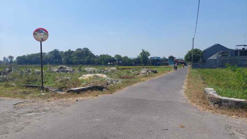 Tanah Kavling Murah, Strategis di Jalan Utama Berbah Sleman Yogyakarta