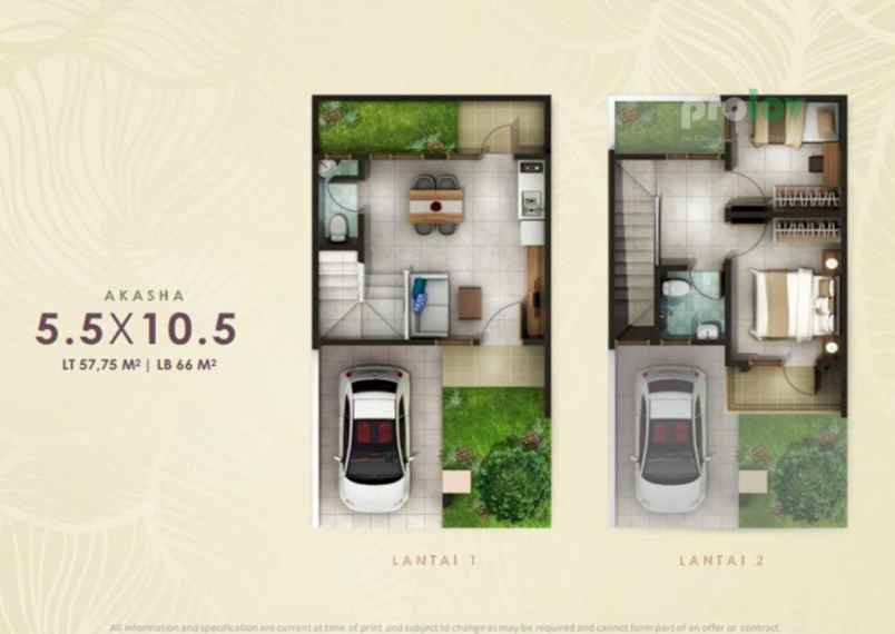 Dijual Podomoro Park Cluster Padmagriya Akasha, Bandung Akses Tol Buah