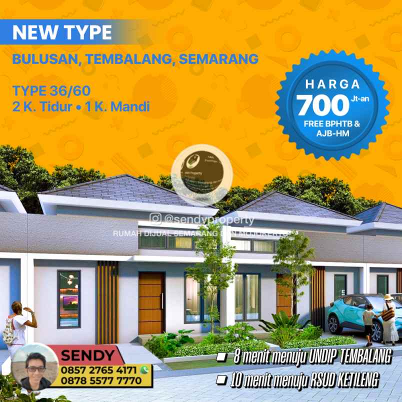 Rumah Minimalis Bulusan Tembalang Semarang