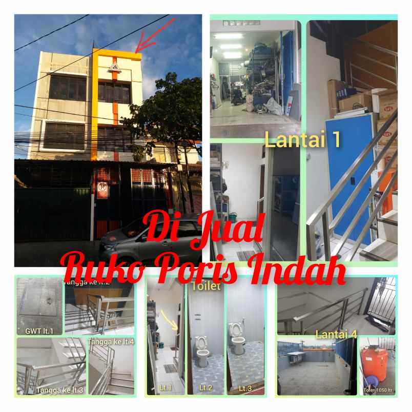 Jual Ruko Poris Indah, Cengkareng/Poris