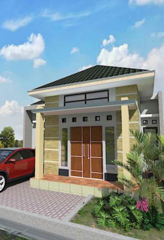 Rumah Depan Lapangan Laban Mojolaban dekat Solo