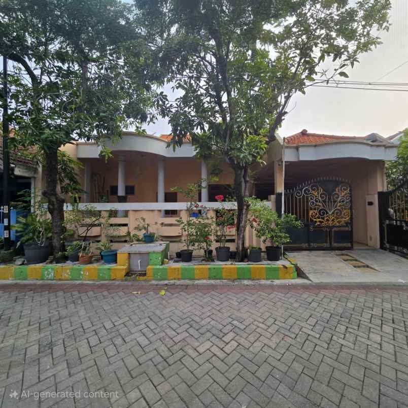 Rumah Rungkut Barata STRATEGIS, ROW Jalan 2 Mobil