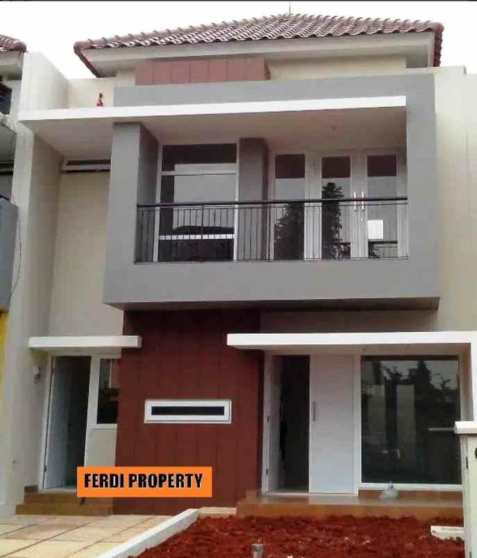 Rumah Minimalis 2 Lantai 4 Kamar Raffles Hills Cibubur