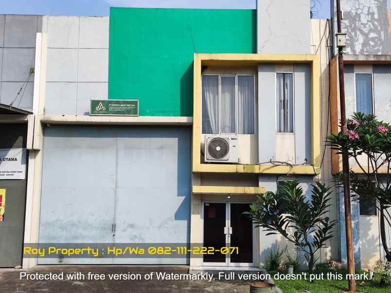 Dijual Cepat Gudang Dgn Fasilitas Produksi di Sentra Prima Tekno Park